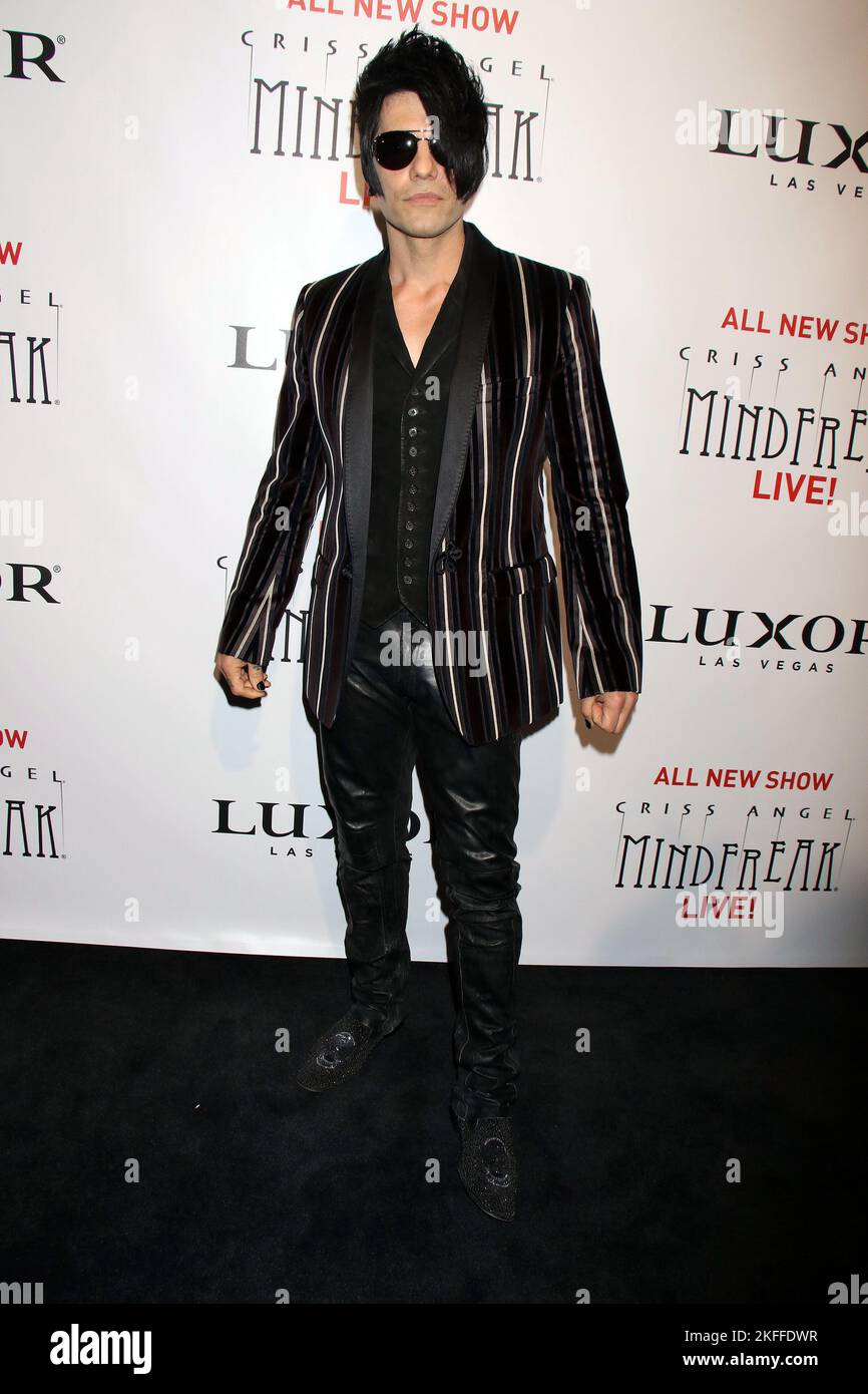 Criss Angel attending Superstar Magician CRISS ANGEL's world premiere ...