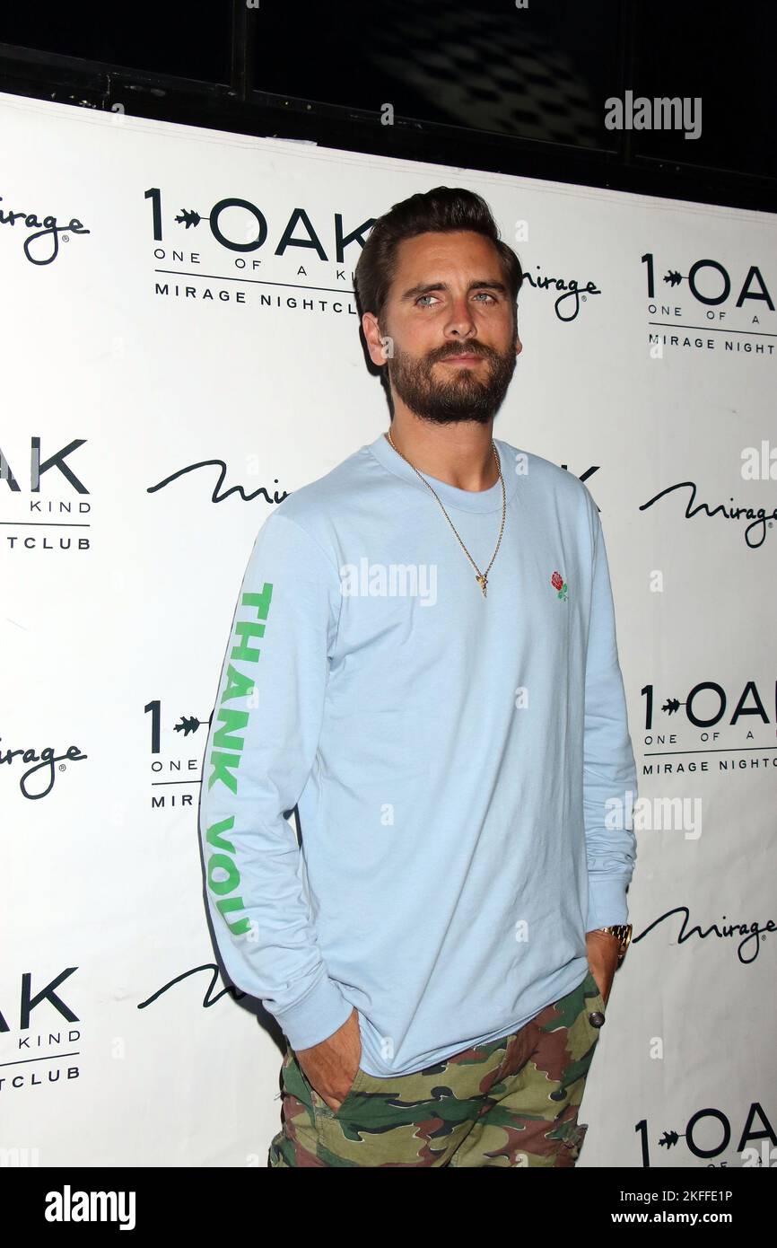 Scott Disick hosts at 1Oak Nightclub in Las Vegas, Nevada Stock Photo ...