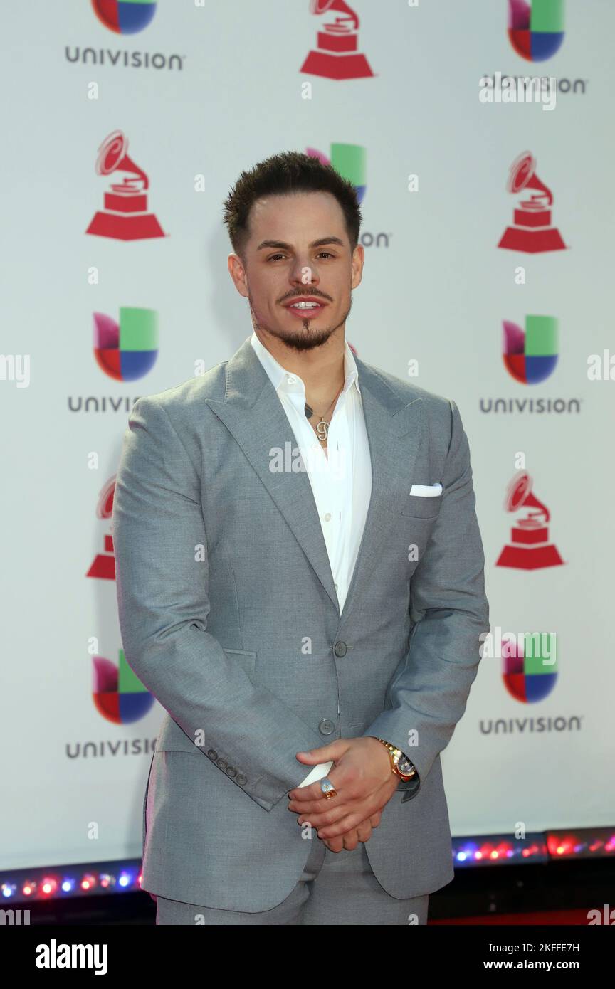 Casper Smart attending the 19th Annual Latin Grammy Awards 2018, MGM ...