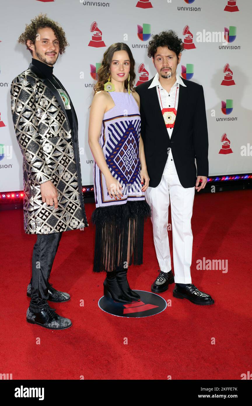 Monsieur Perine attending the 19th Annual Latin Grammy Awards 2018, MGM ...