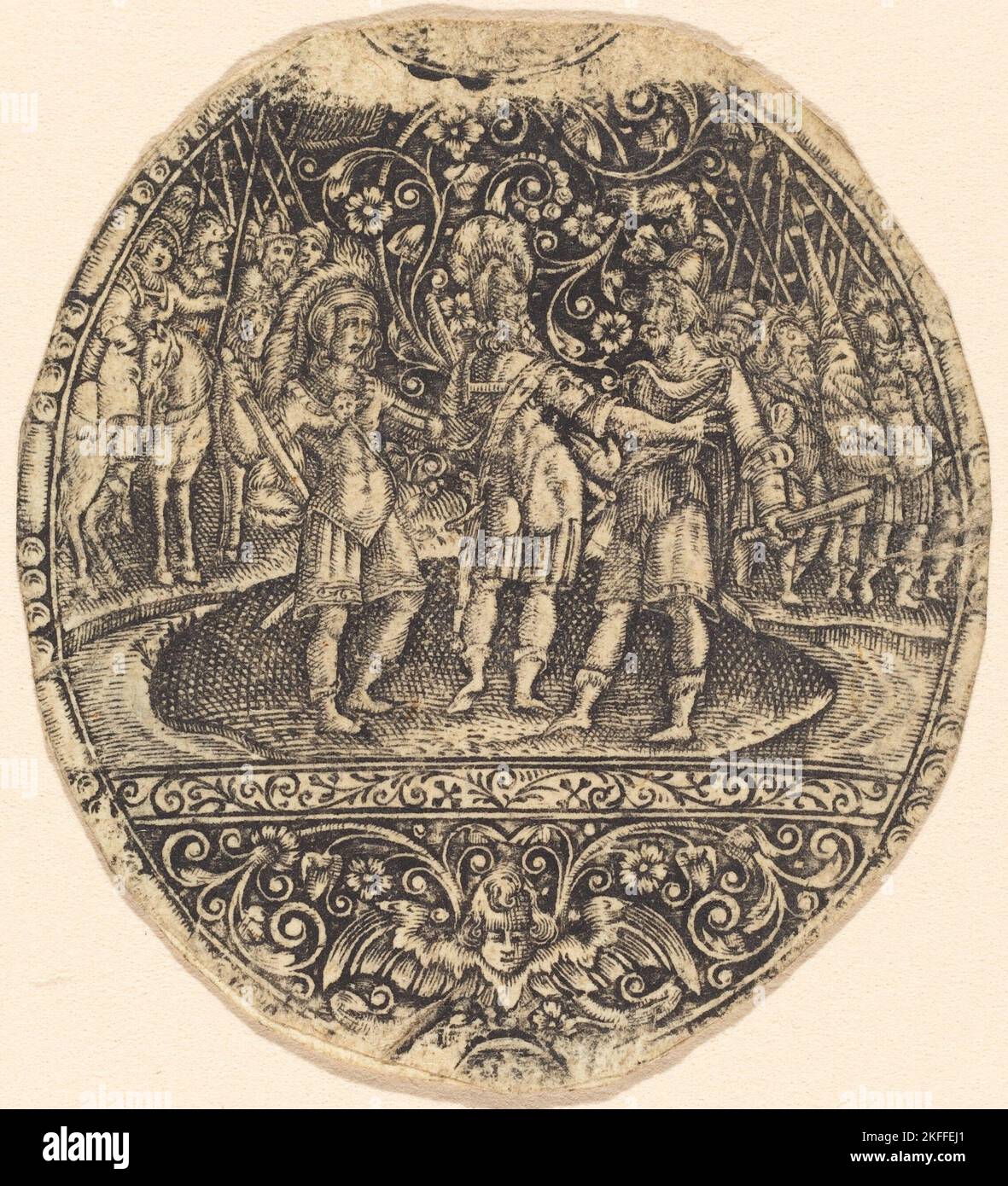 The Three Horatii Stock Photo - Alamy