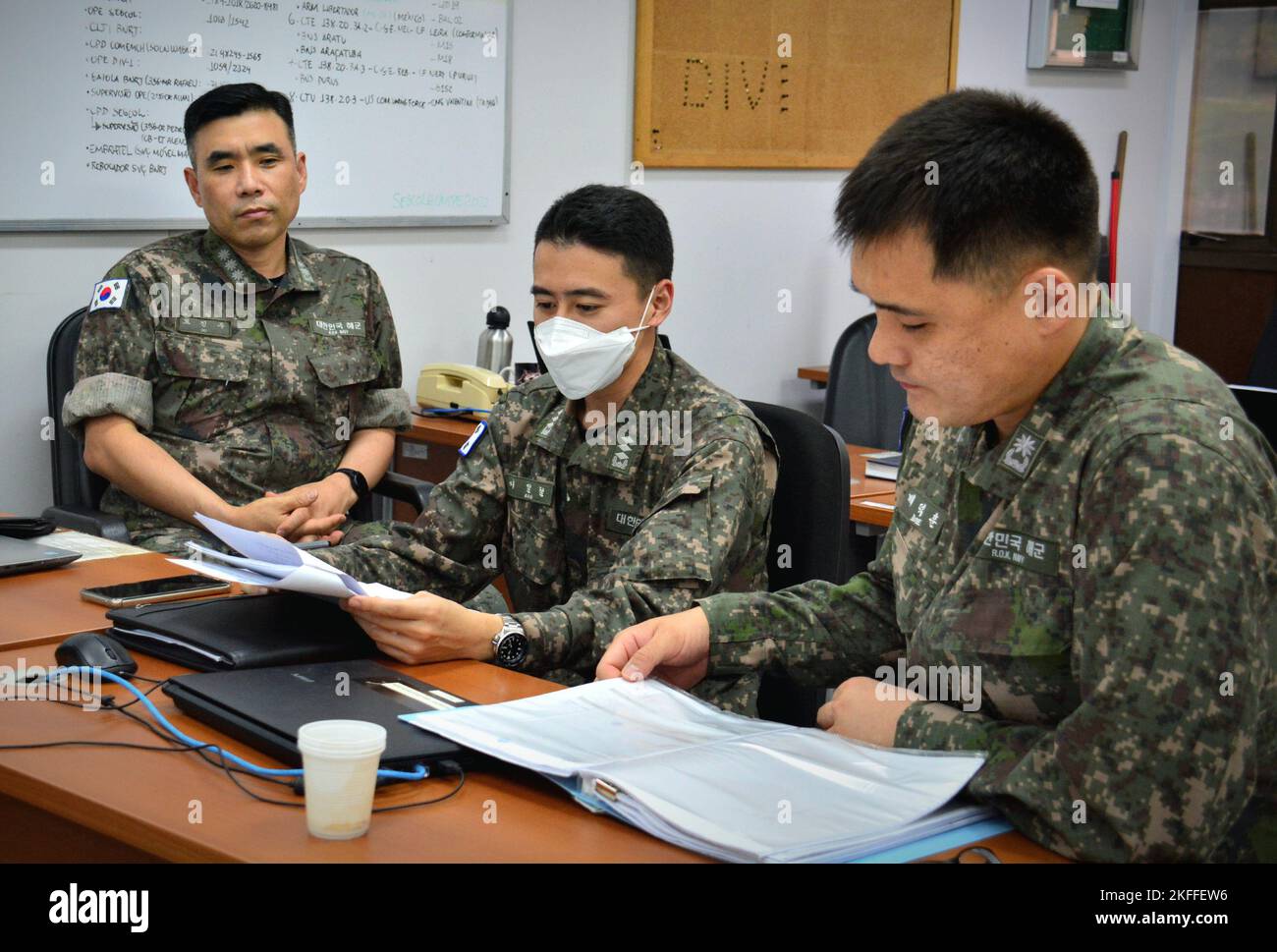RIO DE JANEIRO (Sept. 14, 2022) South Korean members of UNITAS LXIII ...