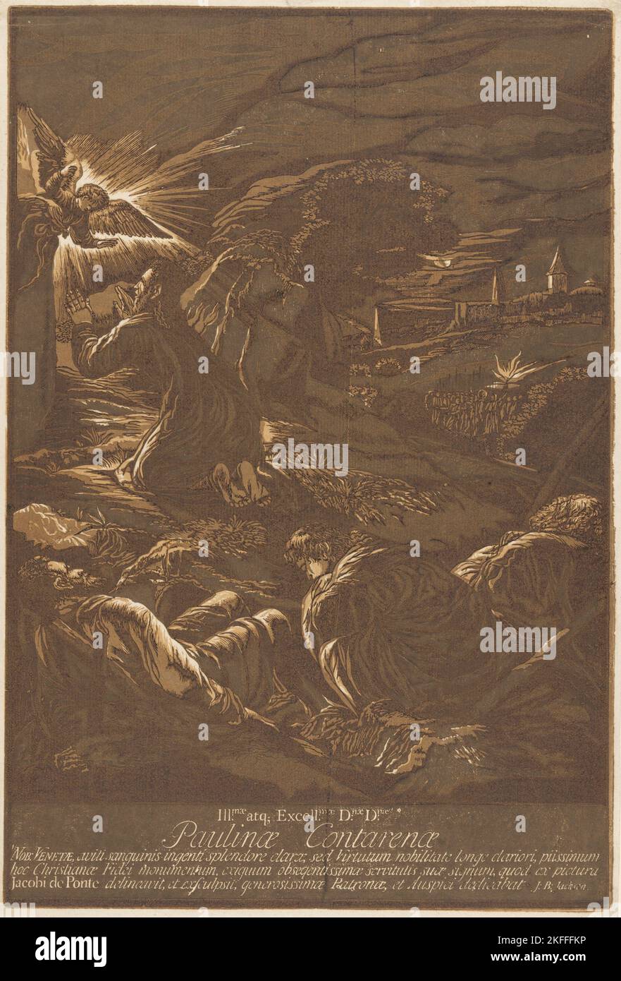 Christ and his apostles on the mount of olives hi-res stock photography and images - Alamy