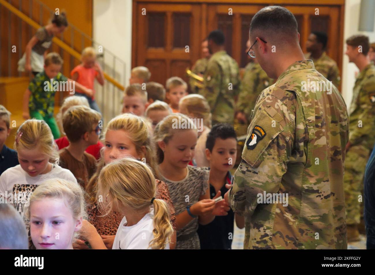 Sgt. 1st Class Adam Hermann assigned to the 101st Airborne Division ...