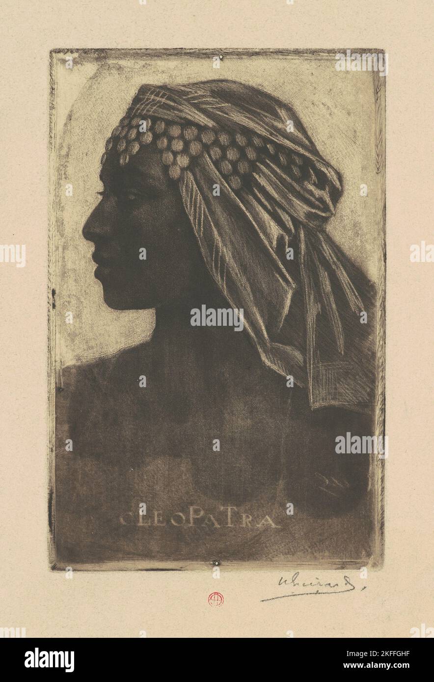 Cleopatra, before 1889 Stock Photo - Alamy