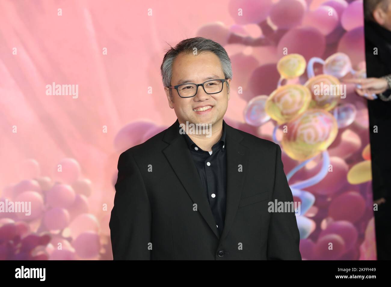 Qui Nguyen attends the UK Premiere of "Strange World" at Cineworld ...