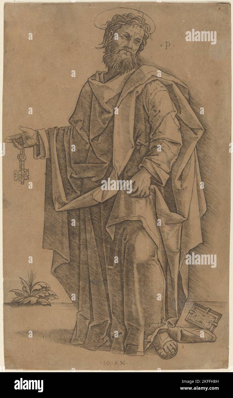 St peter with bible and key hi-res stock photography and images - Alamy