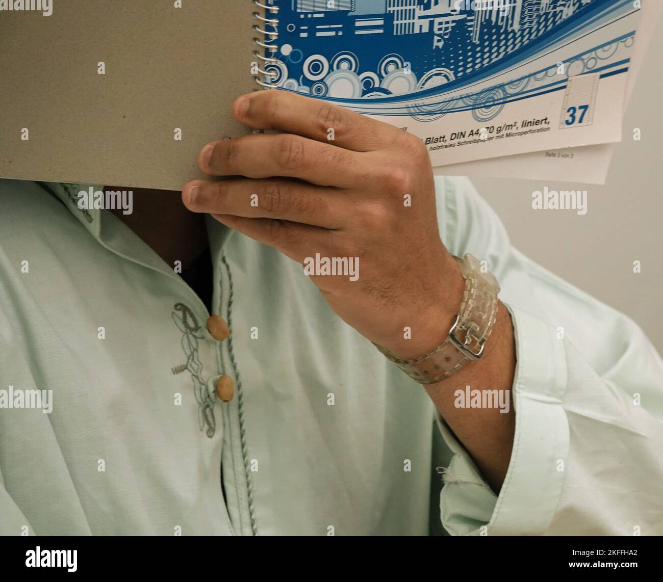 Hamburg, Germany. 18th Nov, 2022. The defendant in the trial of the ...