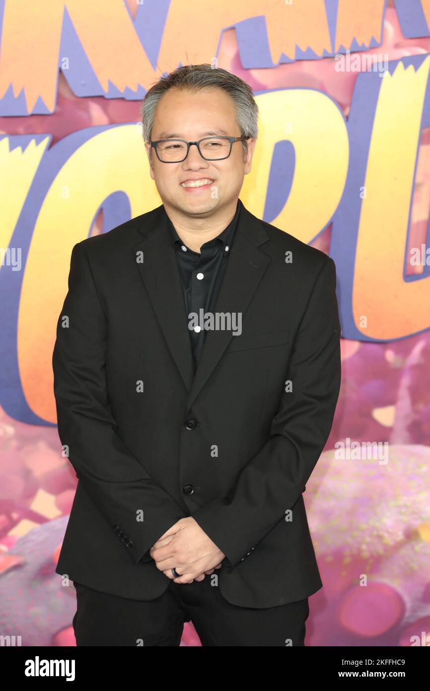 Qui Nguyen attends the UK Premiere of "Strange World" at Cineworld ...