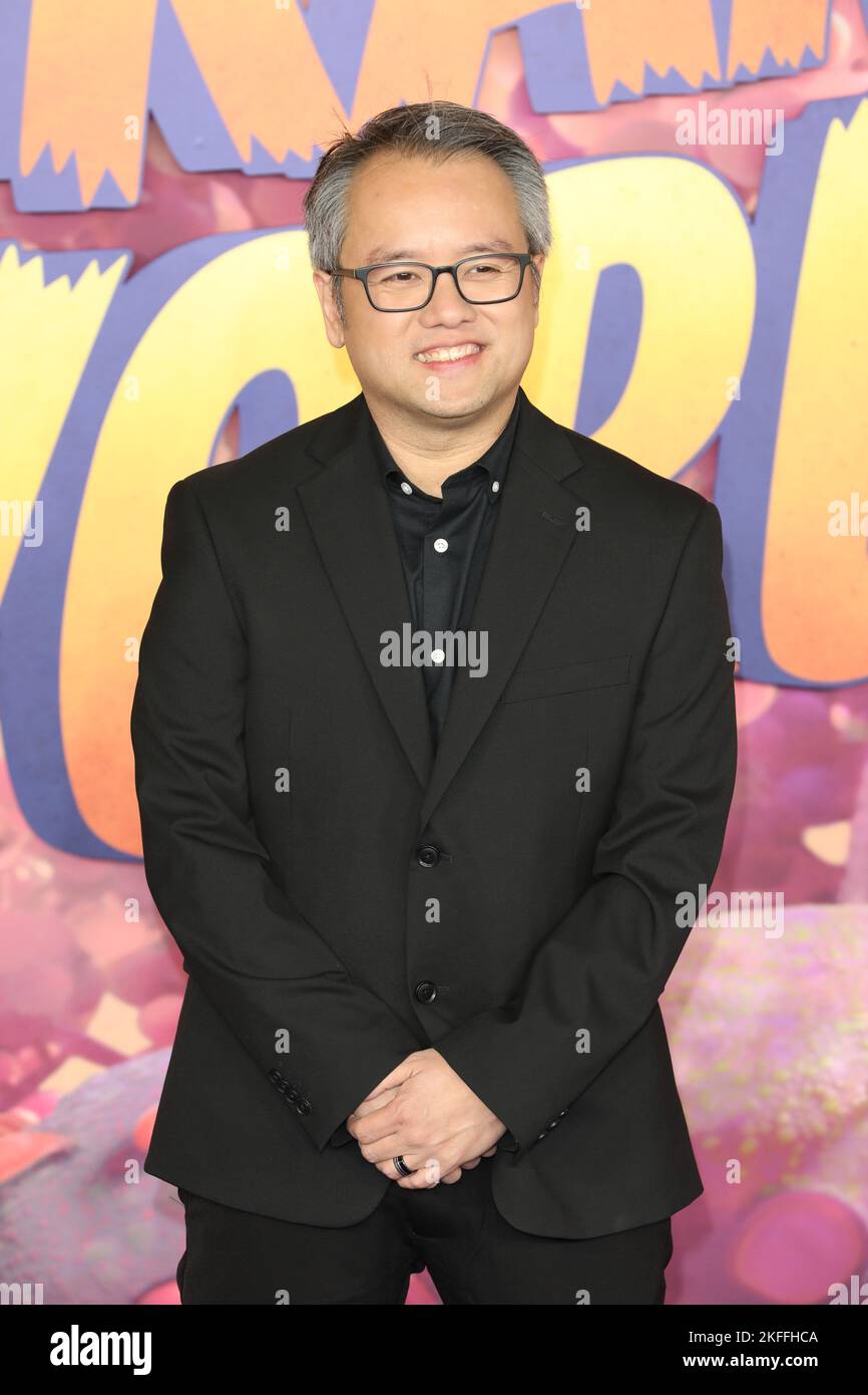 Qui Nguyen attends the UK Premiere of "Strange World" at Cineworld ...