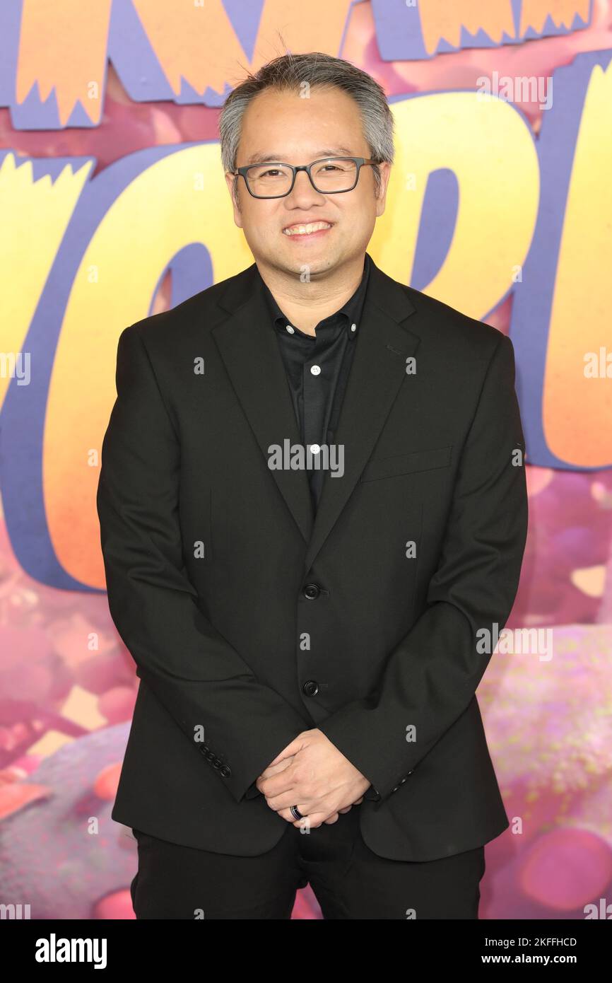Qui Nguyen attends the UK Premiere of "Strange World" at Cineworld ...