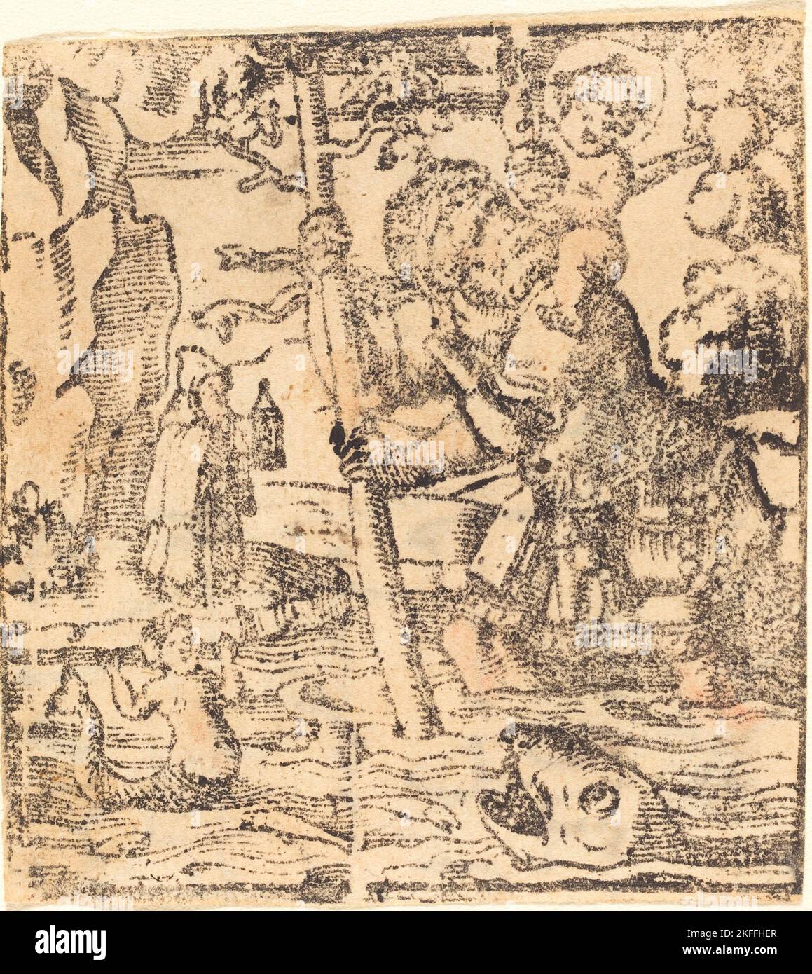 Christ child on his shoulders hi-res stock photography and images - Alamy