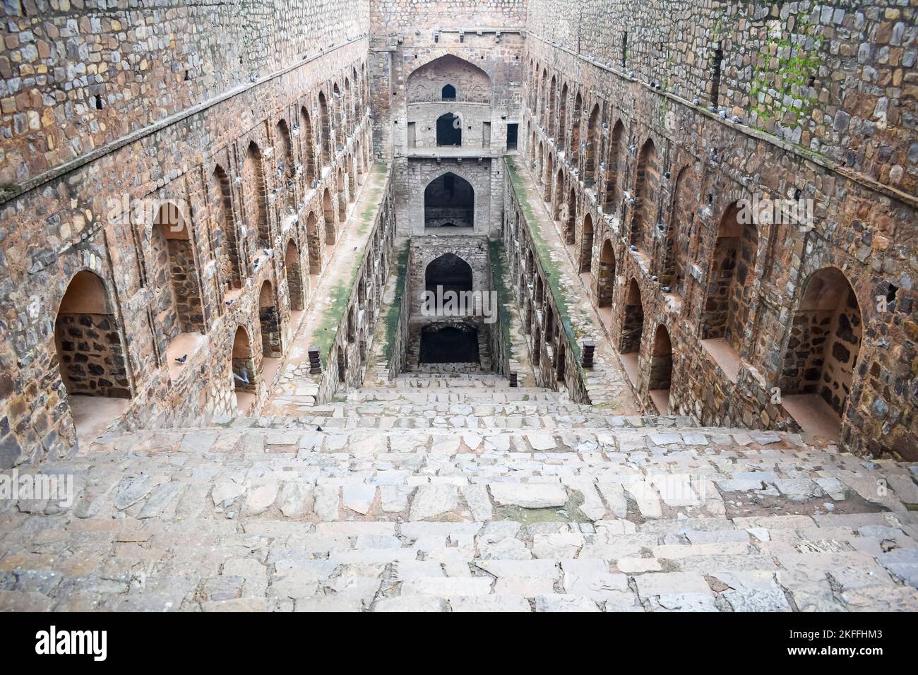 Agrasen Ki Baoli (Step Well) situated in the middle of Connaught placed ...