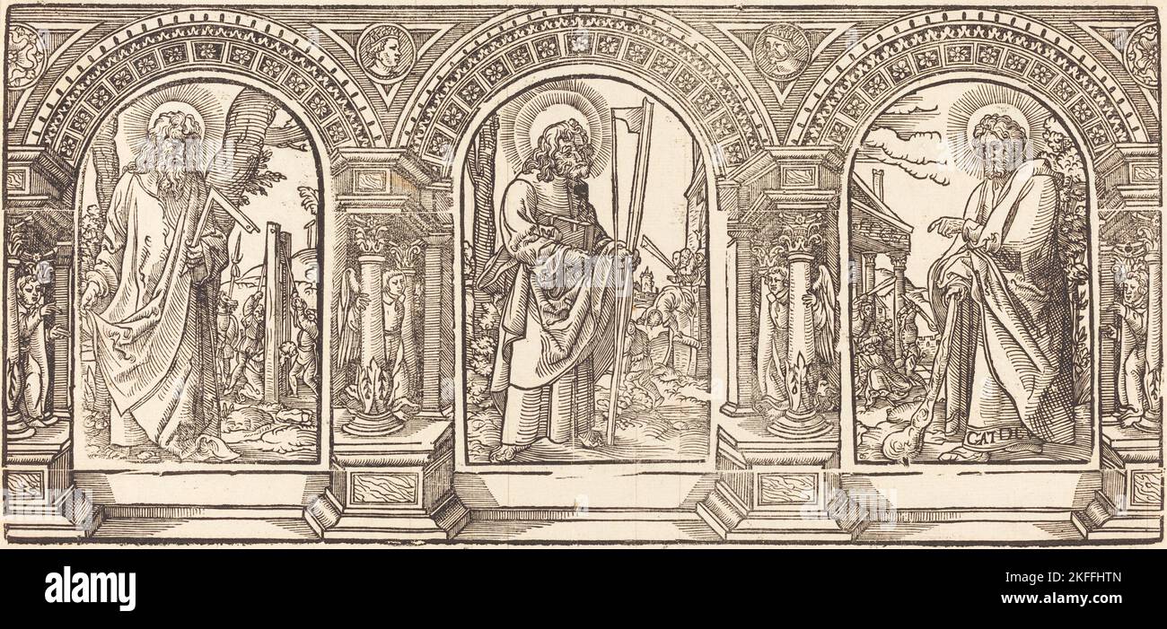 Christ and His Disciples IV Stock Photo - Alamy