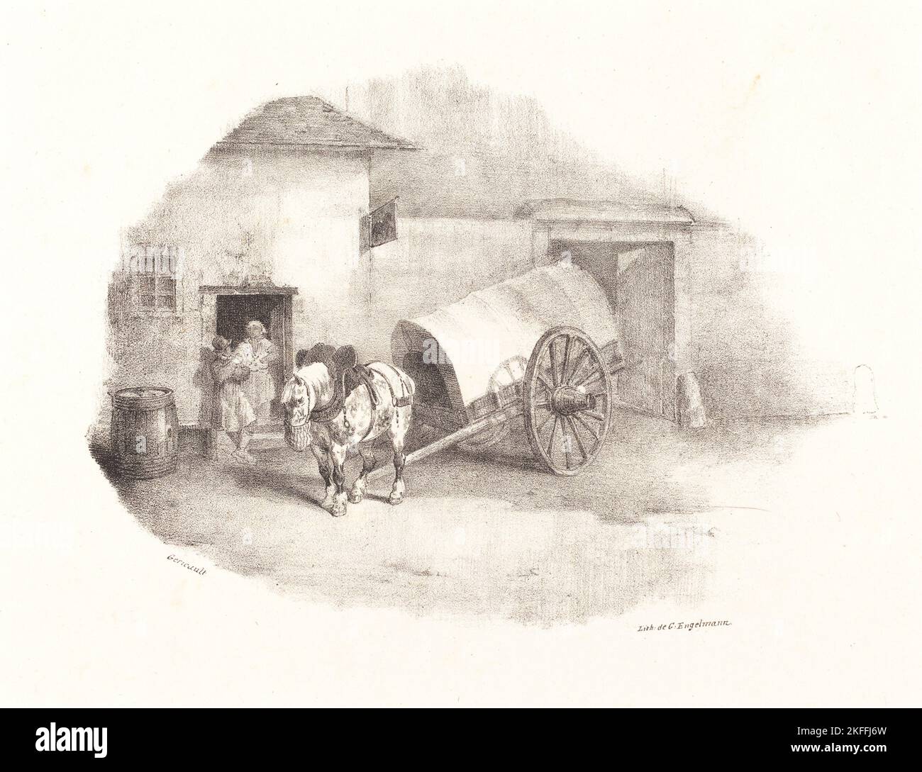 Cheval de charrette hi-res stock photography and images - Alamy