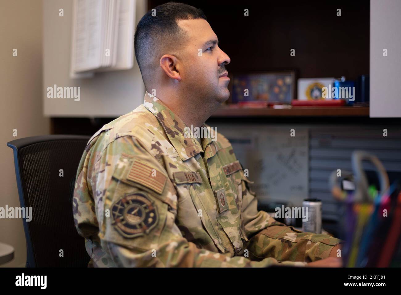 U.S. Air Force Master Sgt. Jerry Vega, 60th Civil Engineer Squadron ...