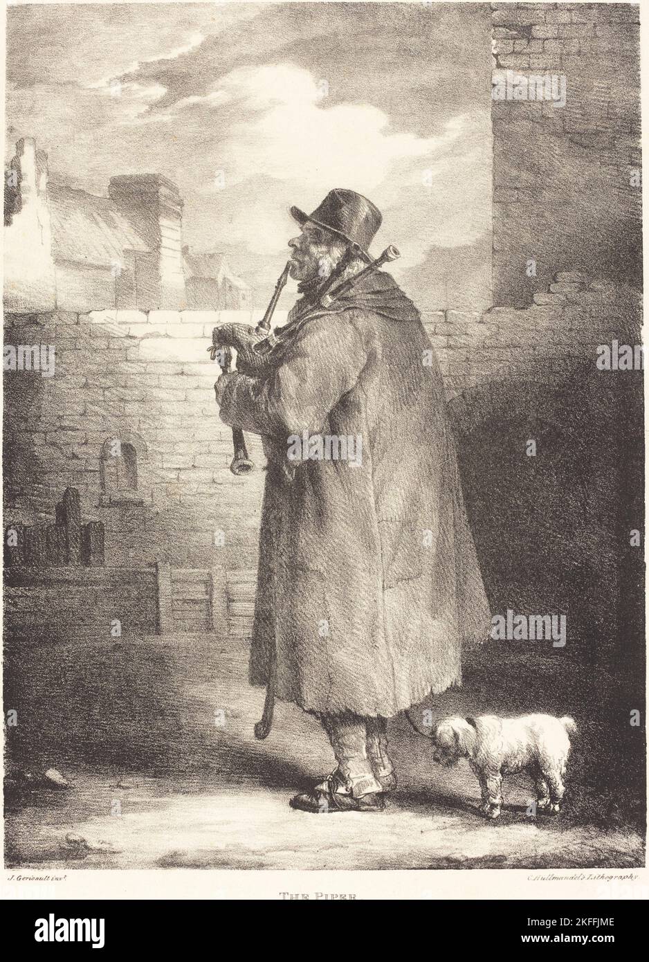 The Piper, 1821 Stock Photo - Alamy