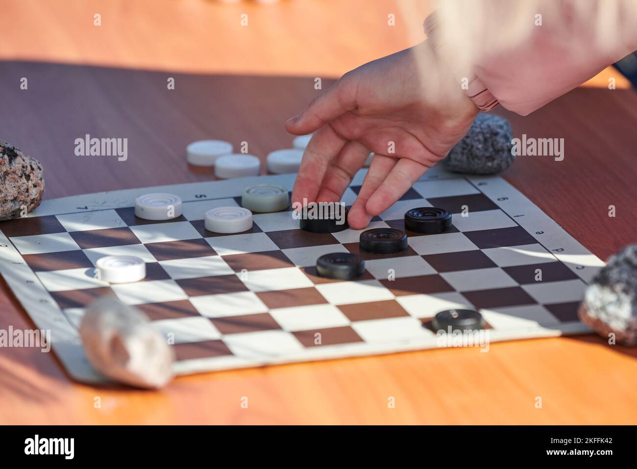World championship checkers hi-res stock photography and images - Alamy