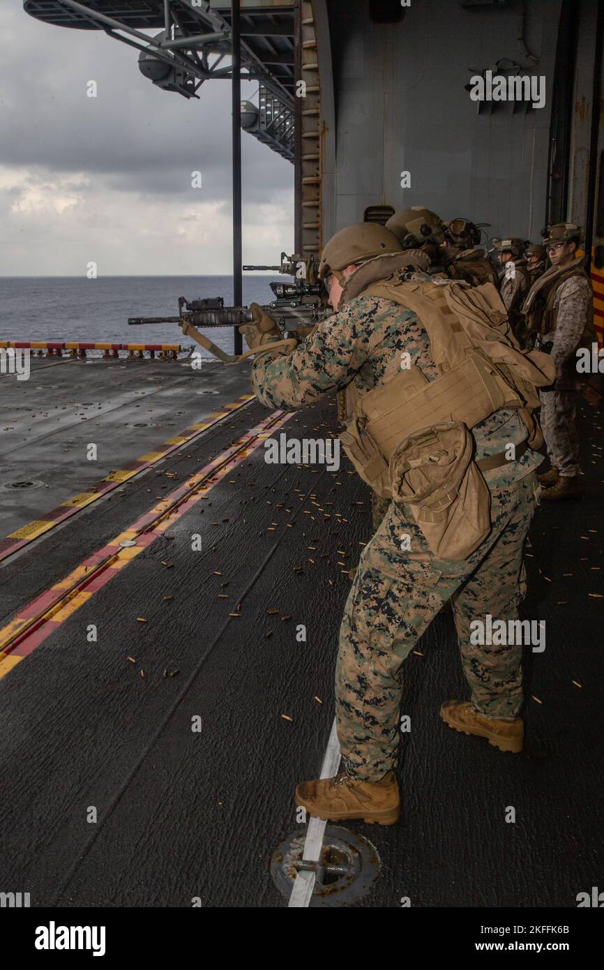 U.S. Marine Corps Lance Cpl. Austin Aguirre, a supply chain management ...