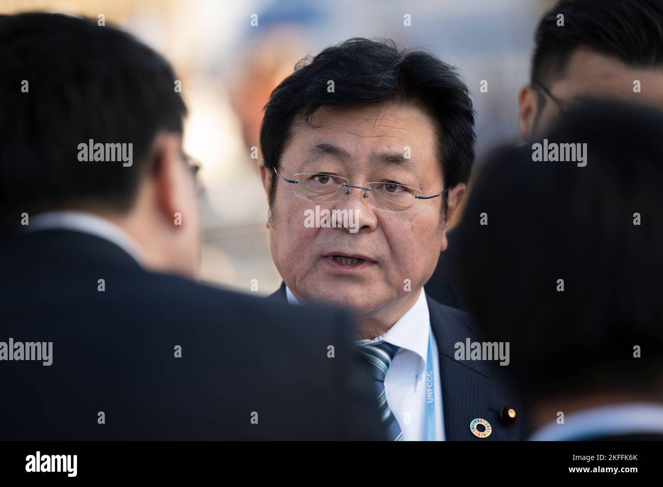 Scharm El Scheich, Egypt. 18th Nov, 2022. Akihiro Nishimura (M ...