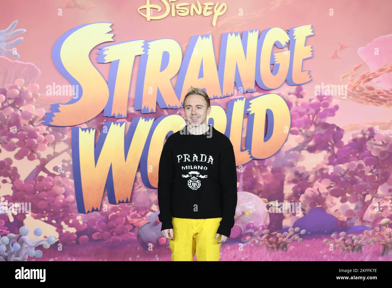 John Galea attends the UK Premiere of "Strange World" at Cineworld ...