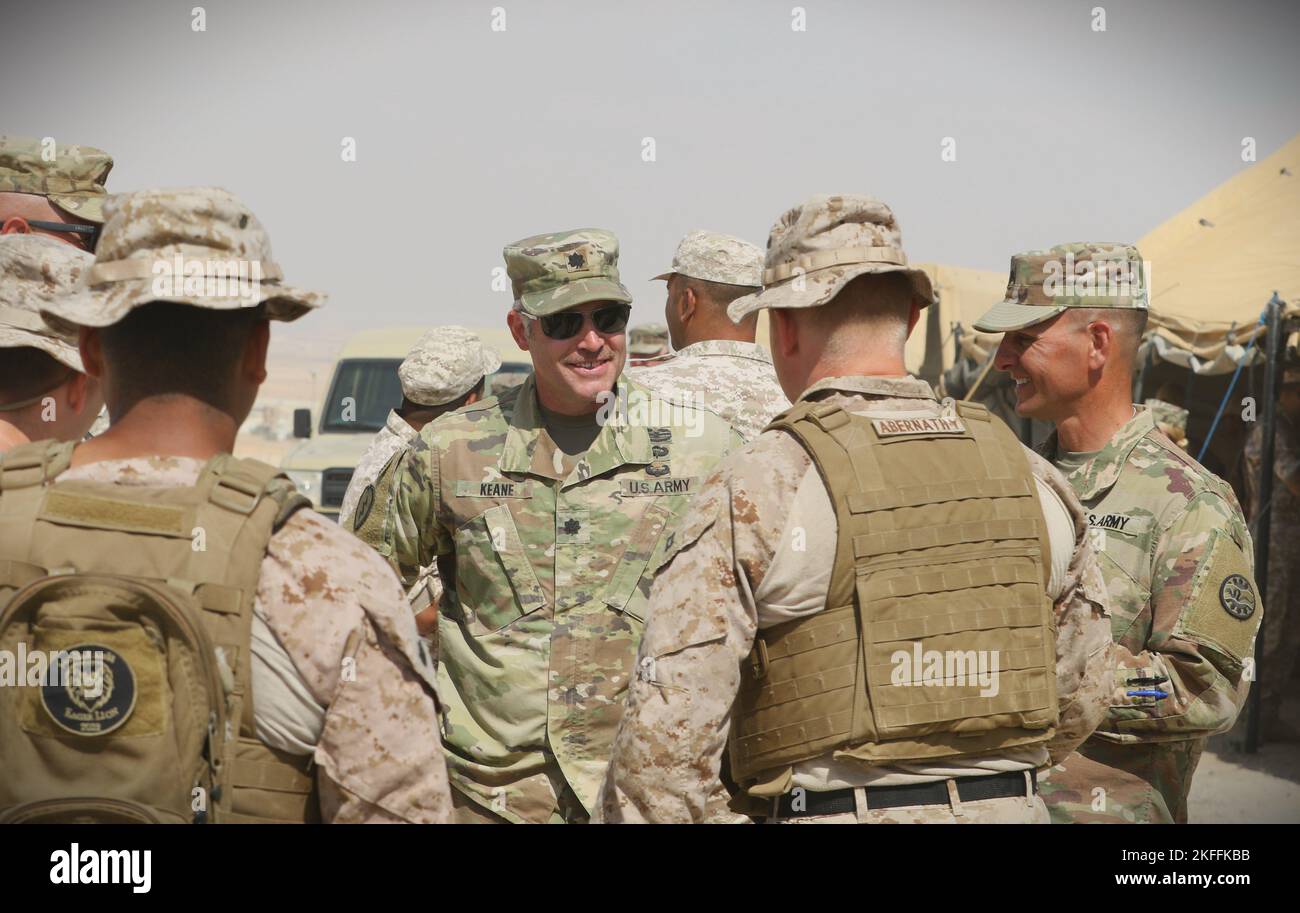 U.S. Army Lt. Col. Matt Keane, public affairs officer for the 35th ...