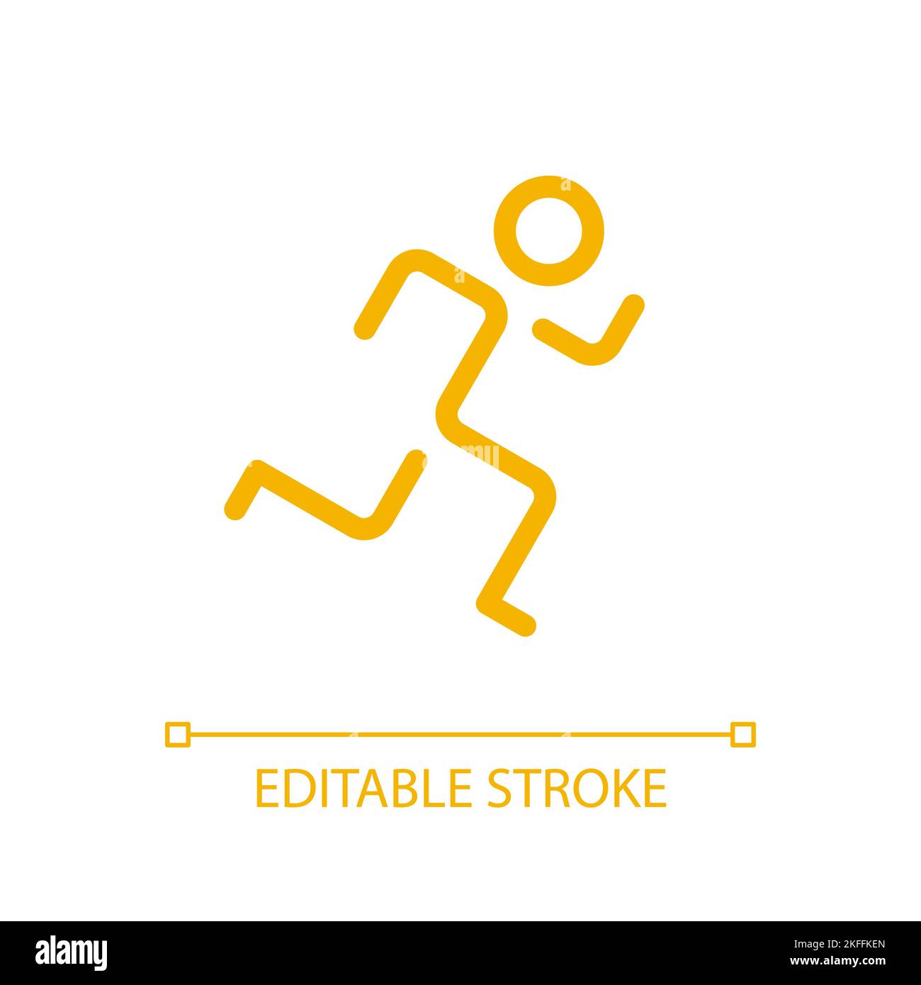 Pixel art running hi-res stock photography and images - Alamy