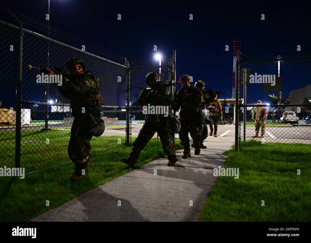 U.S. Air Force Airmen from the 8th Security Forces Squadron (SFS ...