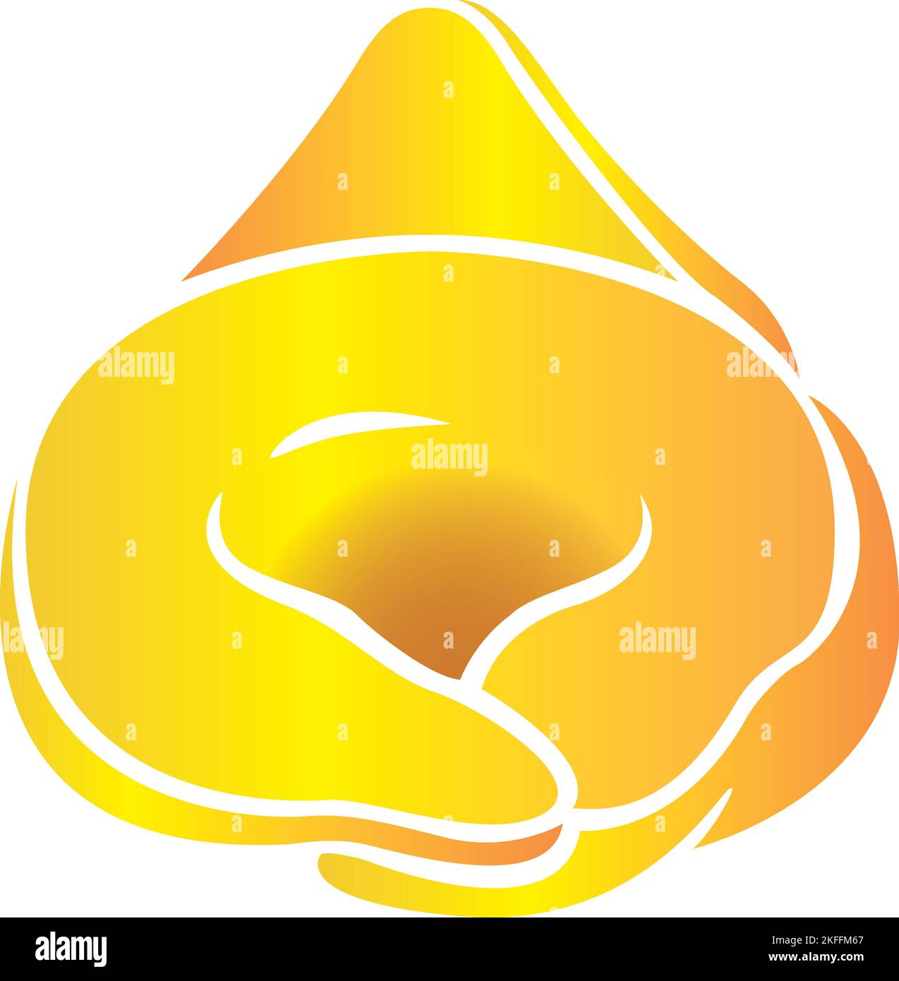 Tortellino, traditional Emilian food product, vector illustration on ...