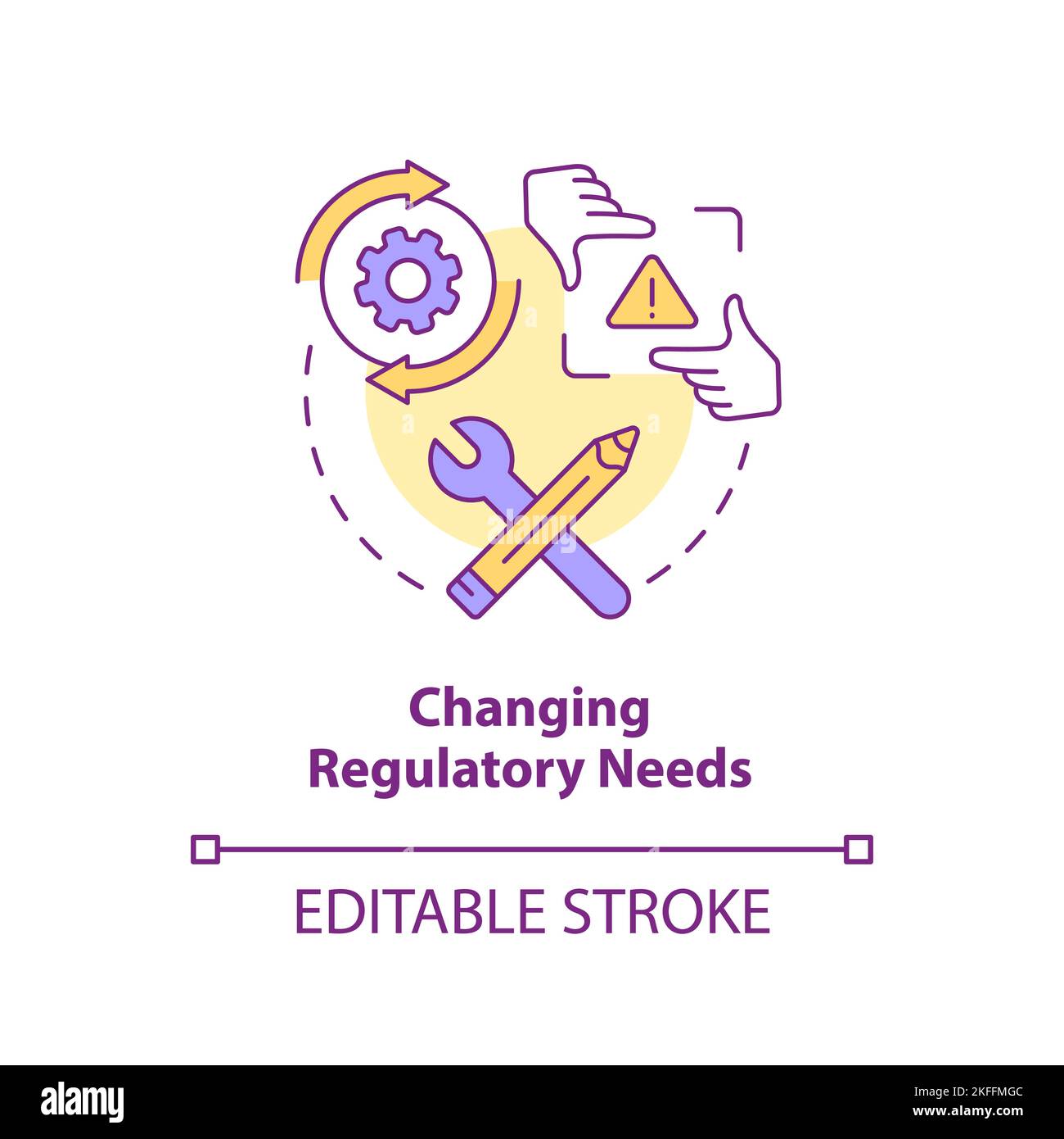 Changing regulatory needs concept icon Stock Vector Image & Art - Alamy Changing regulatory needs concept icon Stock Vector Image & Art - Alamy