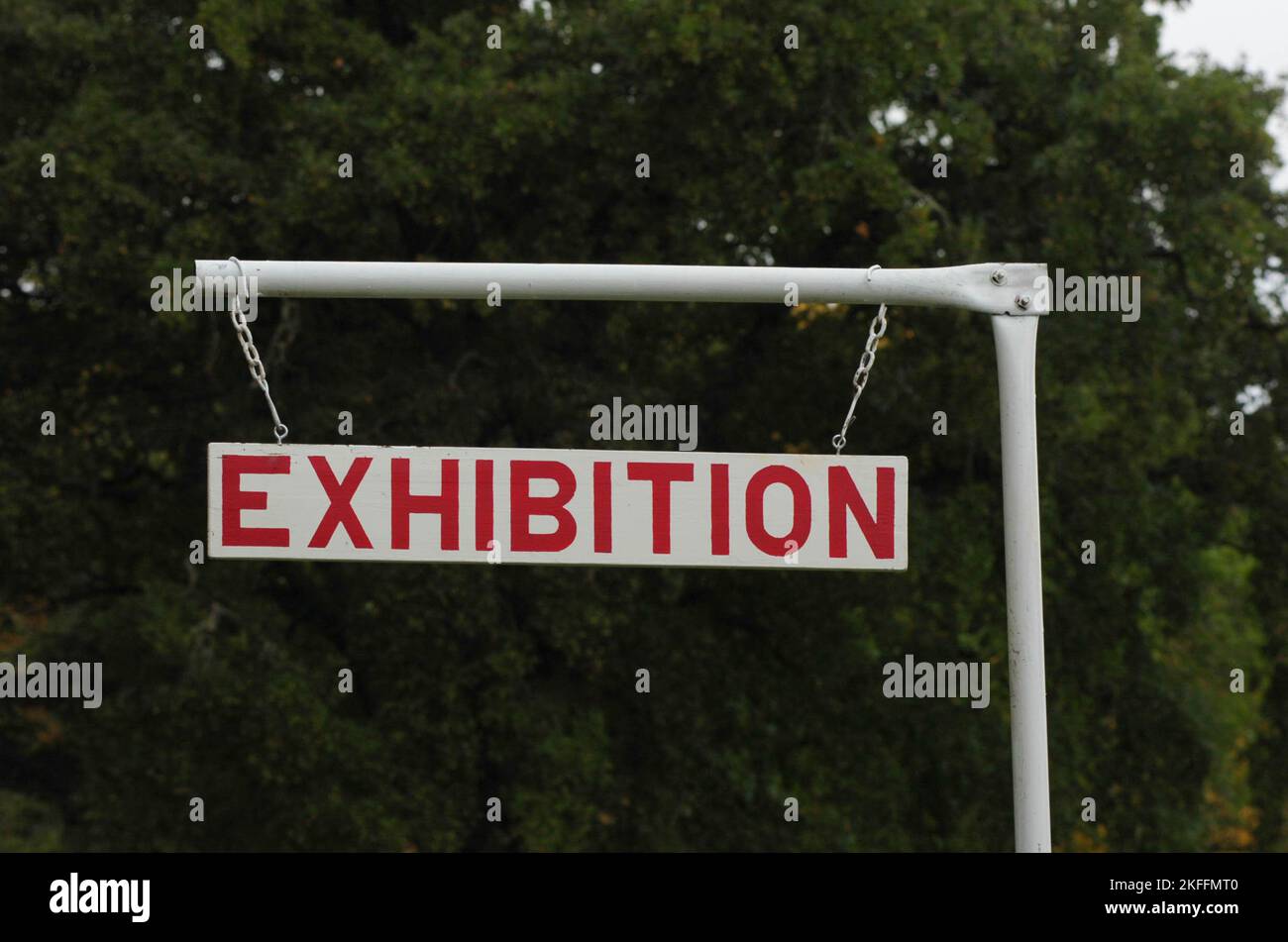Exhibition sign hi-res stock photography and images - Alamy