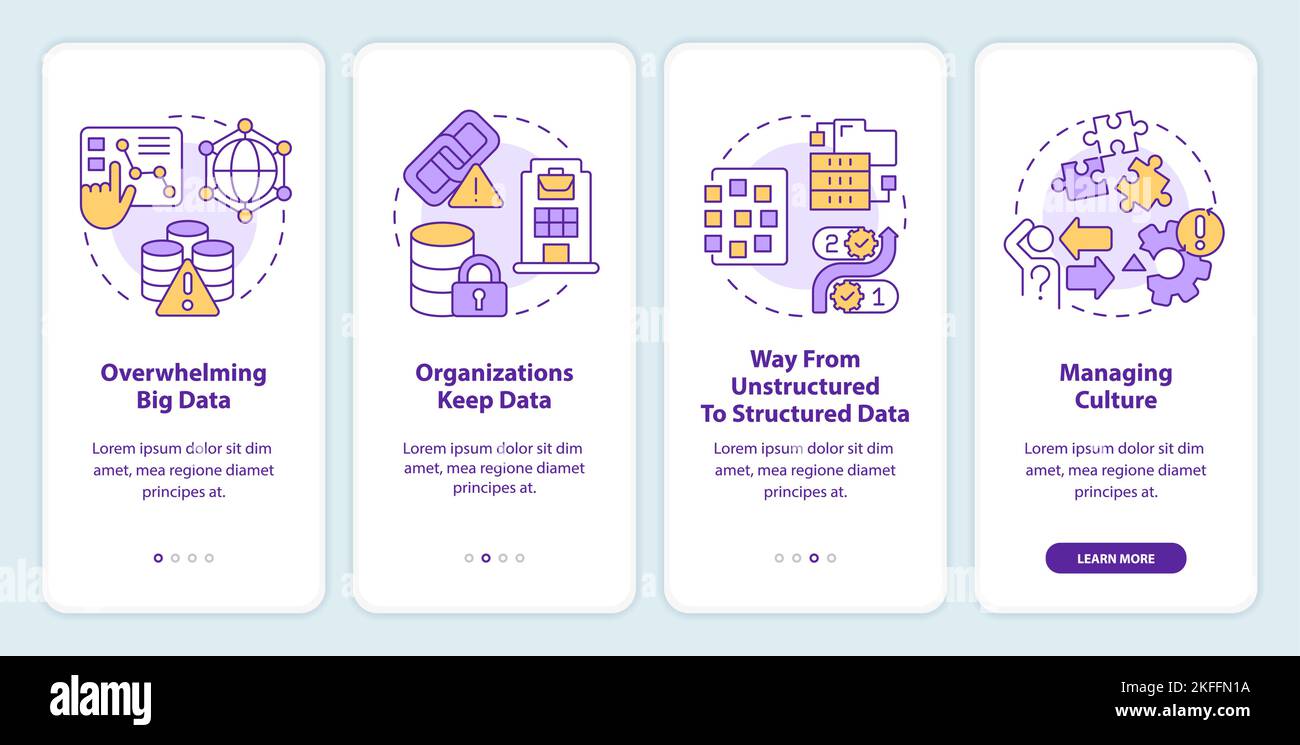 Data onboarding text Stock Vector Images - Alamy