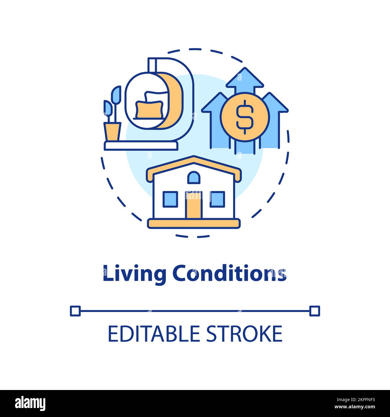 Living level Stock Vector Images - Alamy