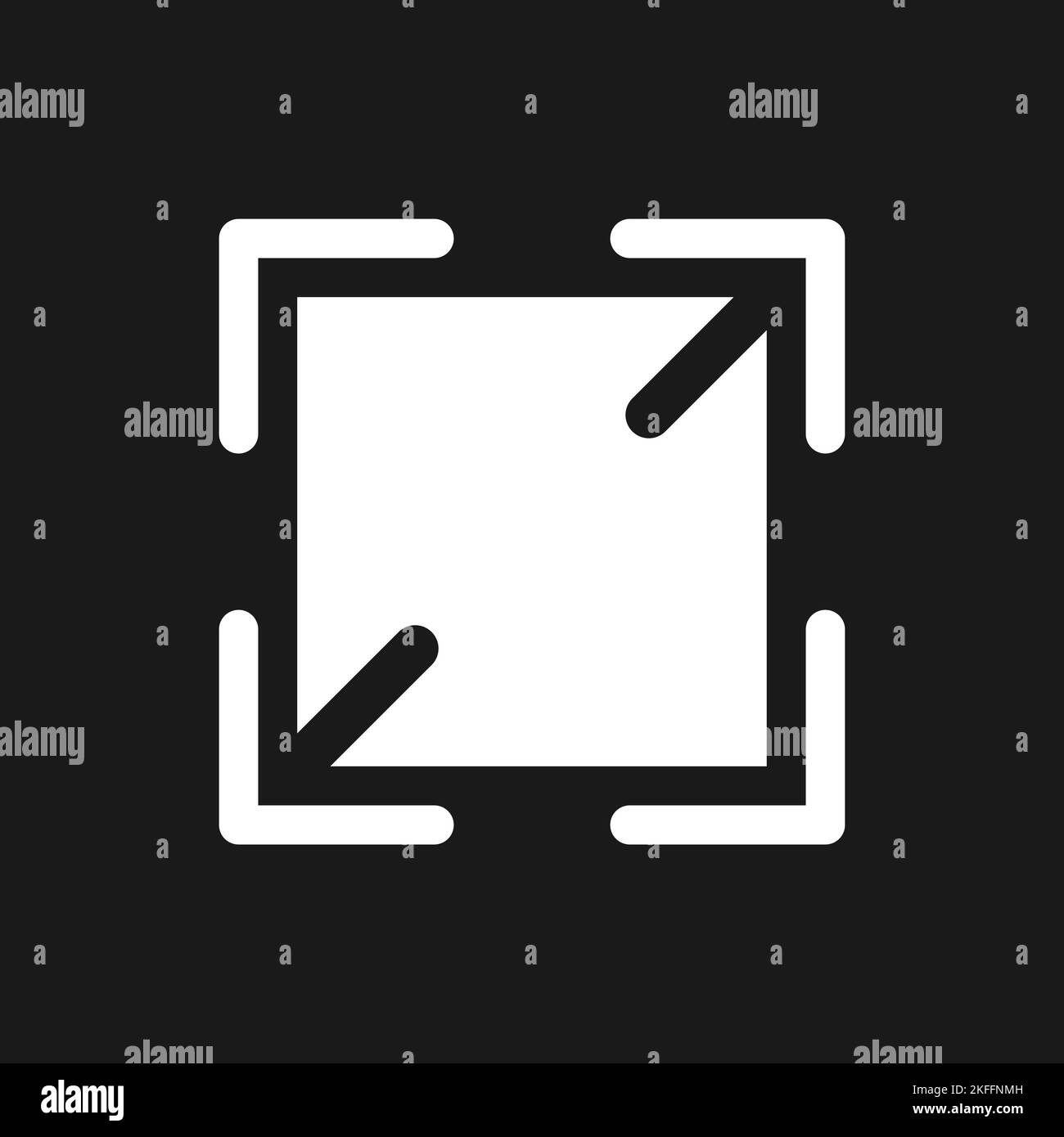 Screen enlarging dark mode glyph ui icon Stock Vector Image & Art - Alamy Screen enlarging dark mode glyph ui icon Stock Vector Image & Art - Alamy