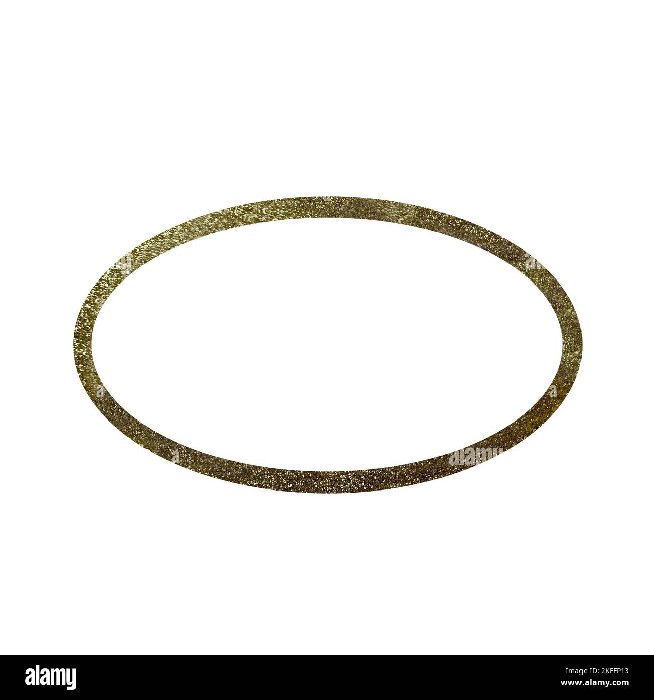 Oval frame gold hi-res stock photography and images - Alamy