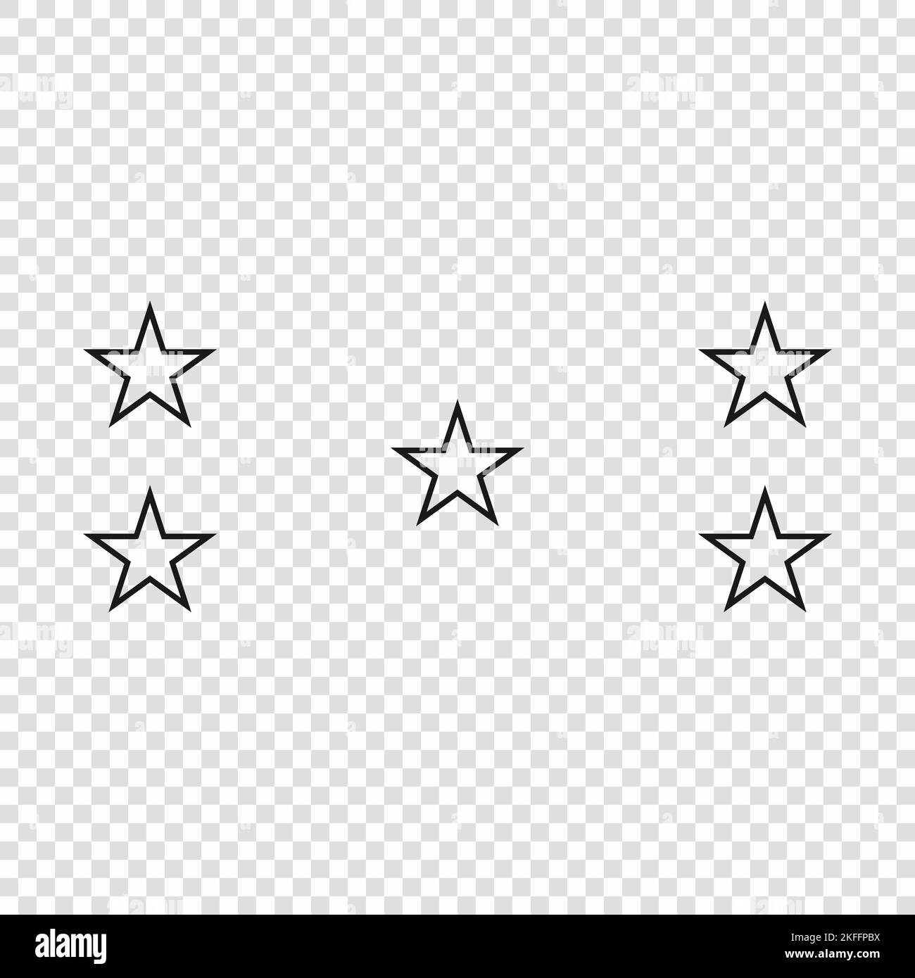 Thin line emblem of Honduras. National symbol on transparent background ...