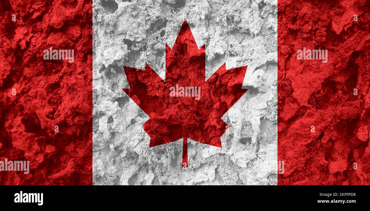canada flag texture as background Stock Photo - Alamy