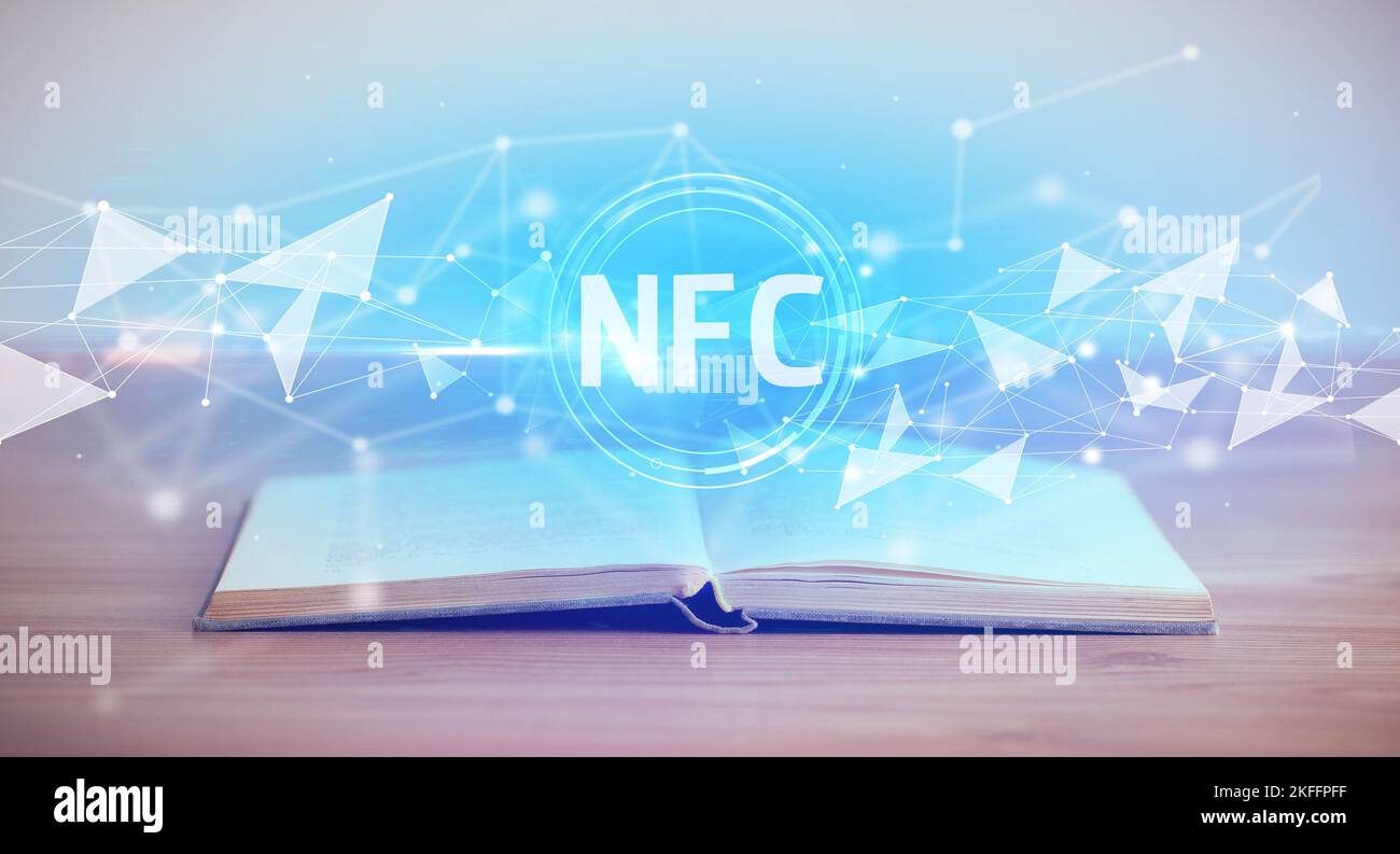 Open book with abbreviation concept Stock Photo - Alamy