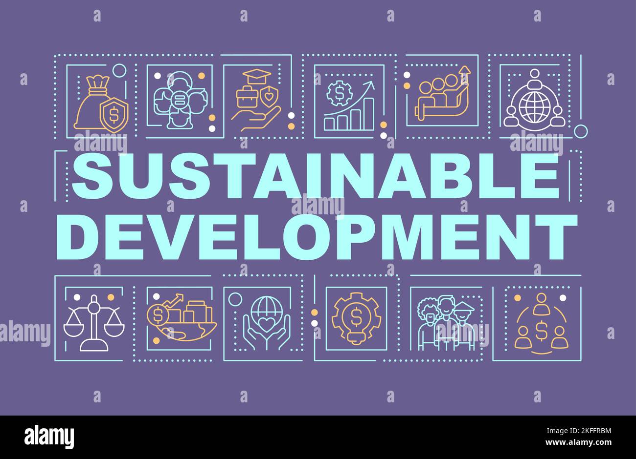 Sustainable development word concepts dark blue banner Stock Vector ... Sustainable development word concepts dark blue banner Stock Vector ...