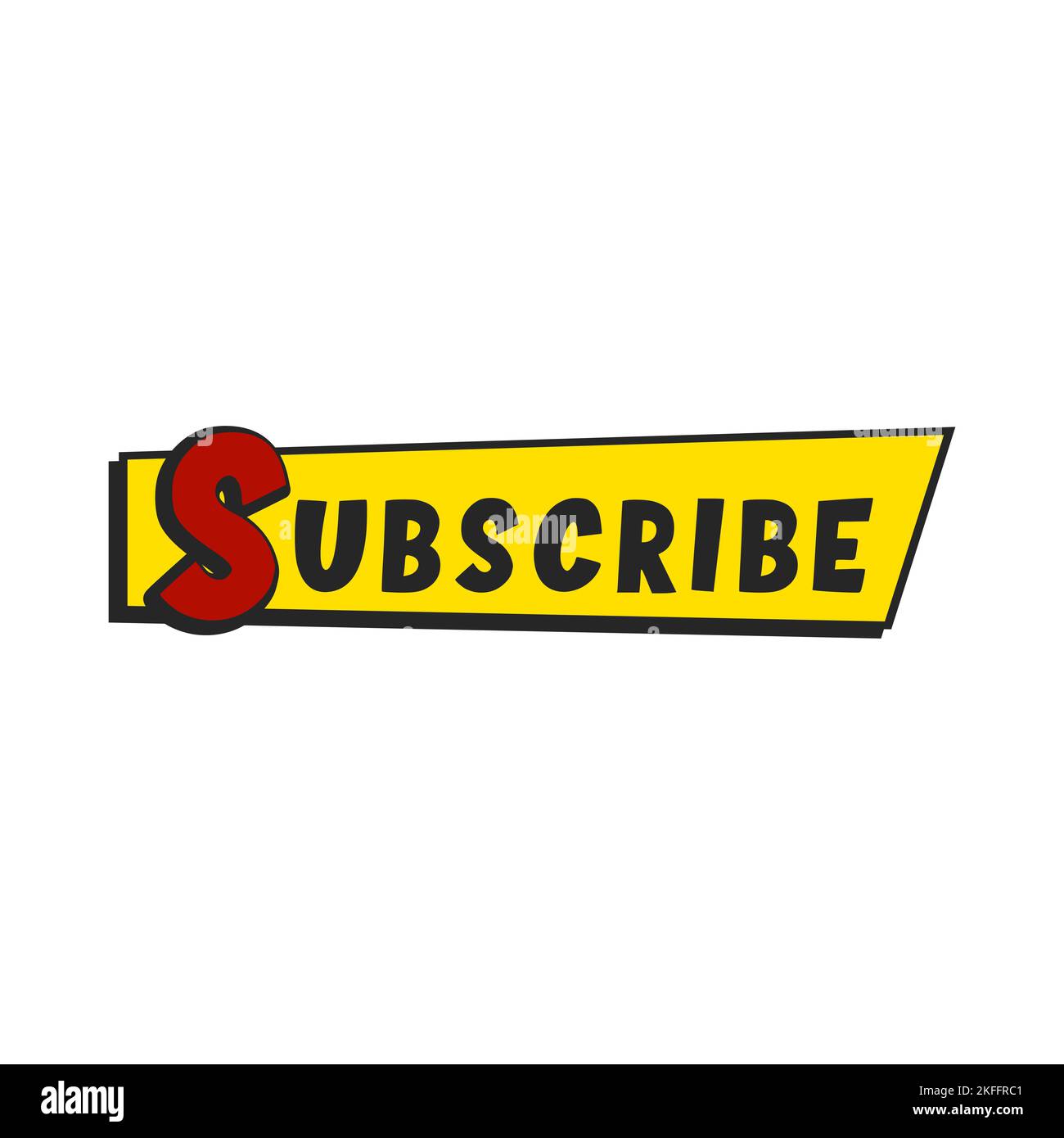 Subscribe font hi-res stock photography and images - Alamy