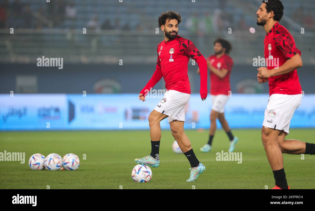 Ardiya, Kuwait, Friday 18 November 2022. Egyptian Mohamed Salah ...
