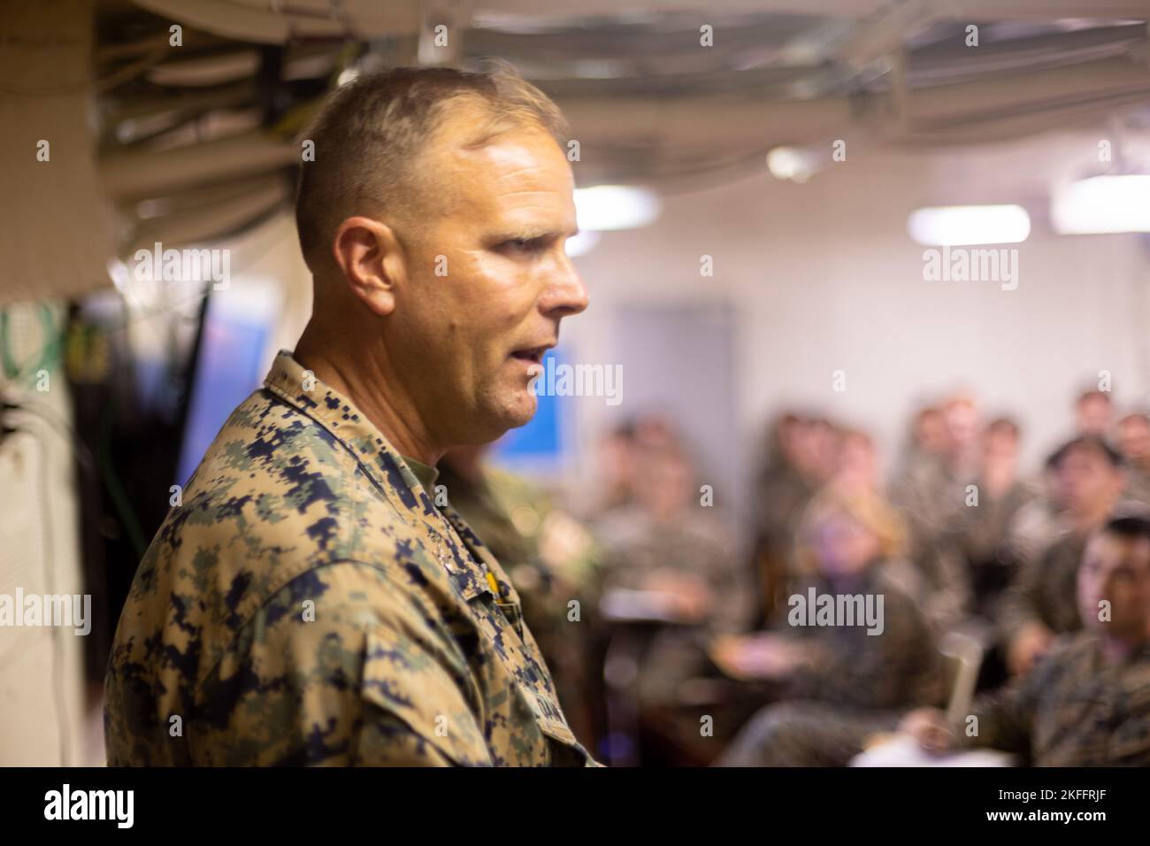 U.S. Marine Corps Col. Matthew C. Danner, 31st Marine Expeditionary ...