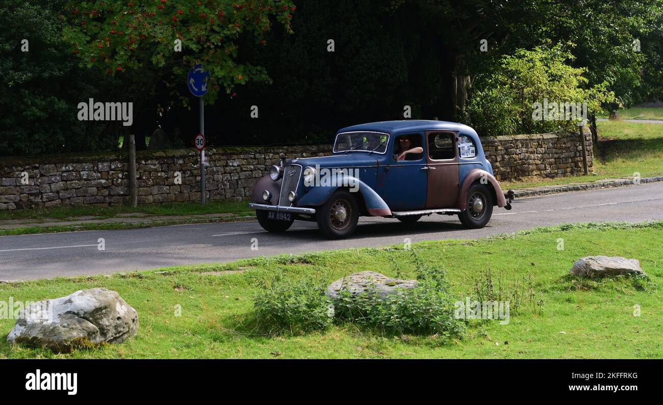 The classic 1937 Austin 14/6 Goodwood car as seen in the Yorkshire TV ...