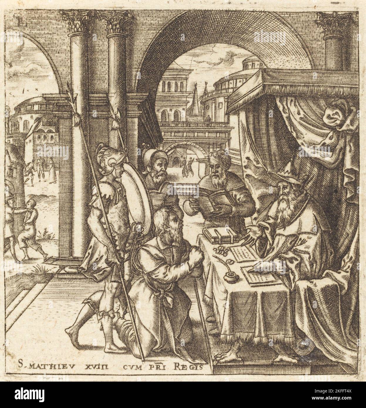 The Servant Begging for Mercy from His King, probably c. 1576/1580 ...
