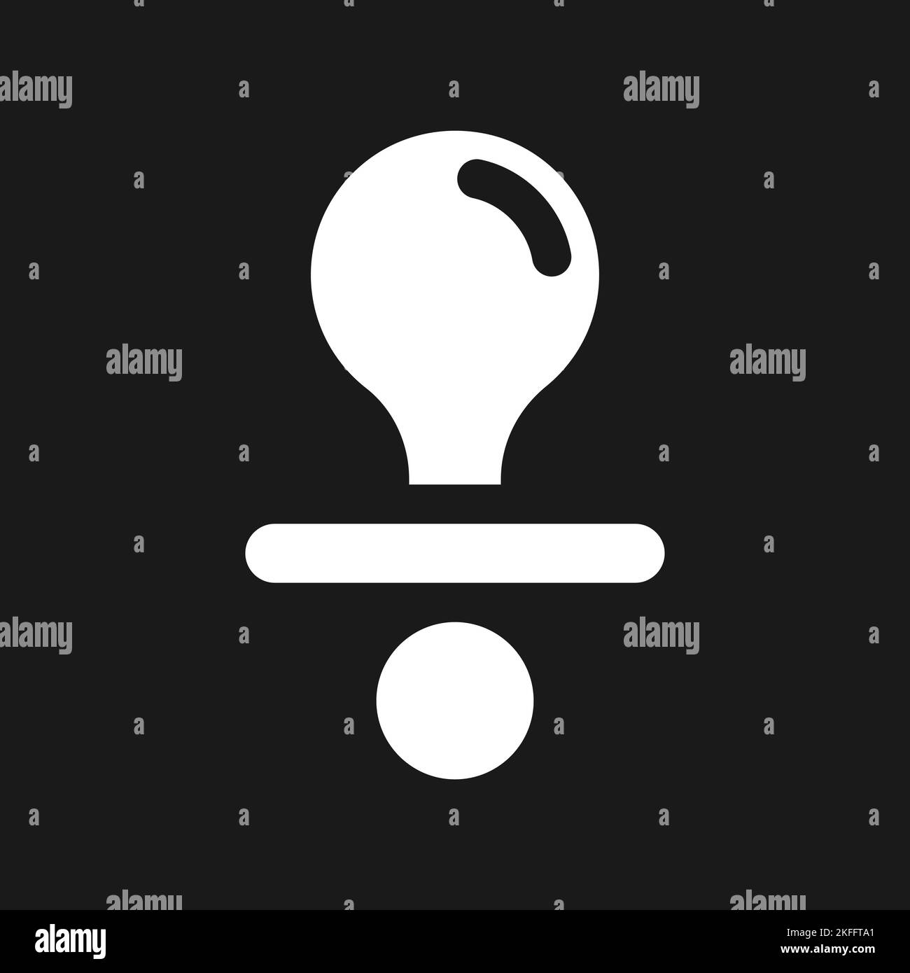 Toddler pacifier Black and White Stock Photos & Images - Alamy