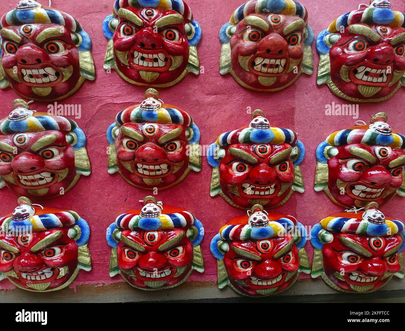 Tibetan tribal mask hi-res stock photography and images - Alamy
