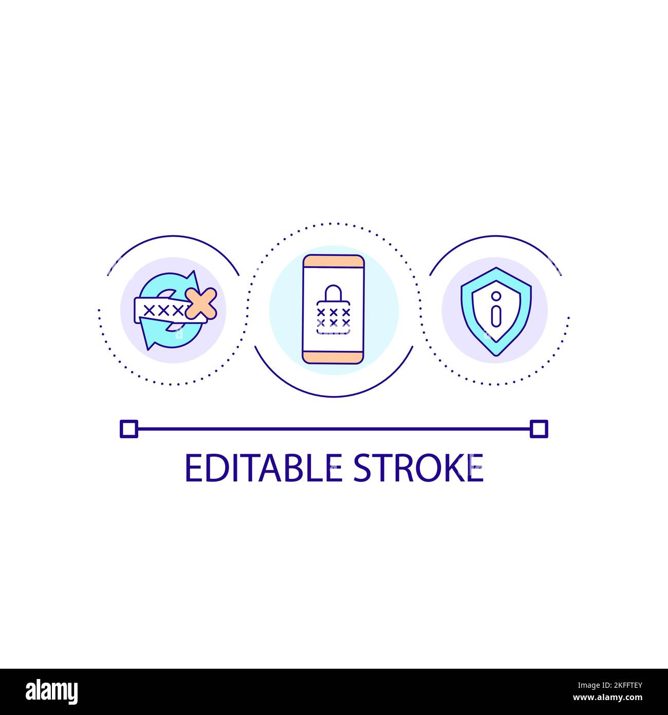 Complex password Stock Vector Images - Alamy