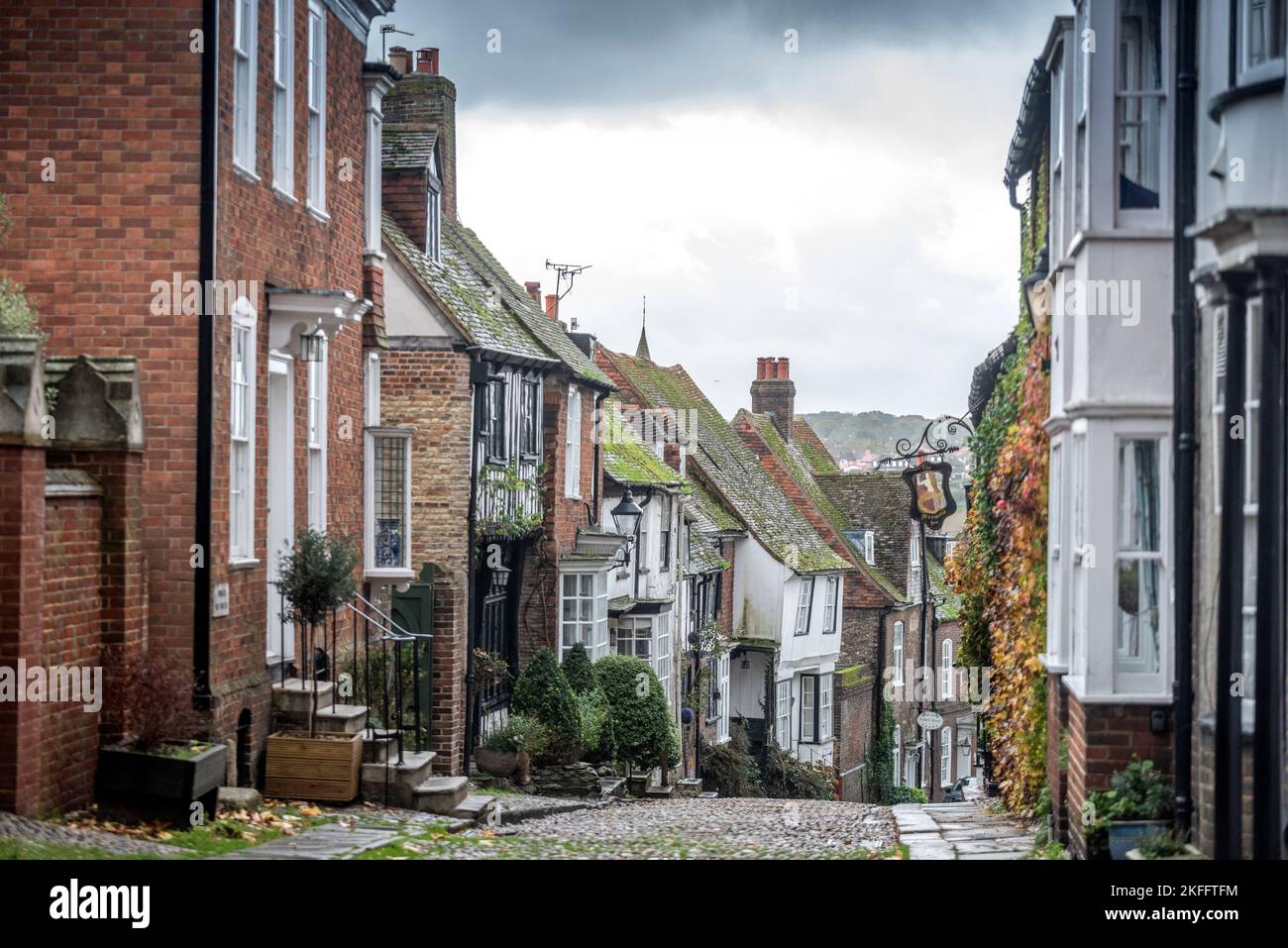Rye, November 15th 2022: Mermaid Street Stock Photo - Alamy