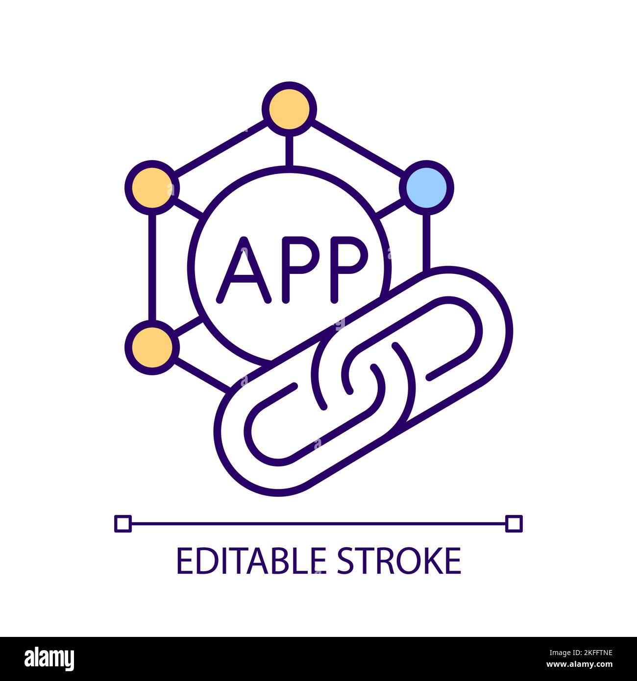 Software compatibility RGB color icon Stock Vector Image & Art - Alamy