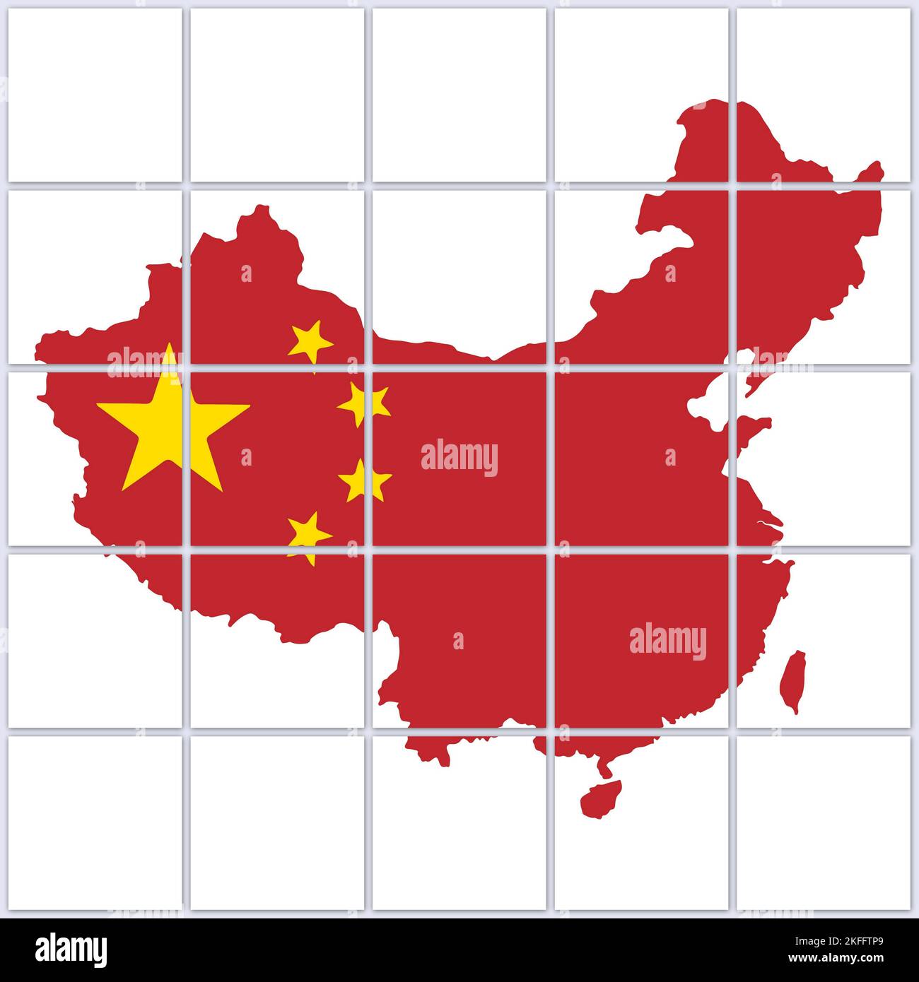 China map icon business hi-res stock photography and images - Alamy